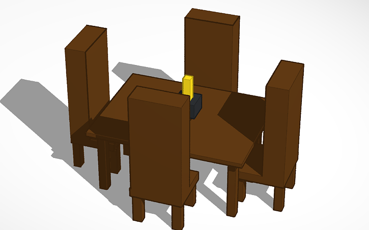 3D design Table - Tinkercad