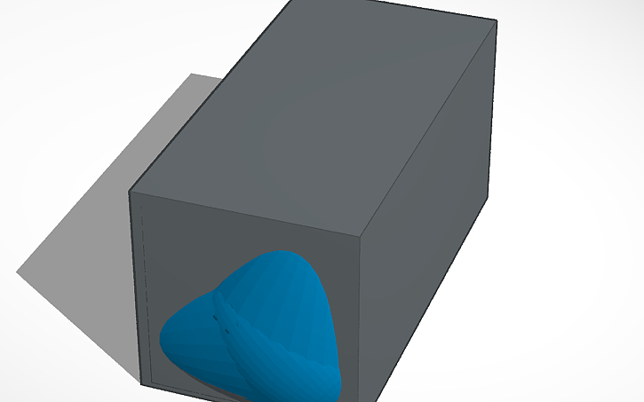 3D design Mini vent chase - Tinkercad