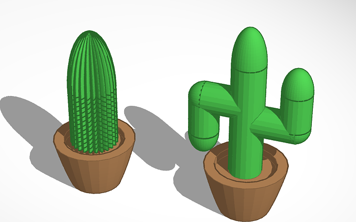 3D design Cactus - Tinkercad