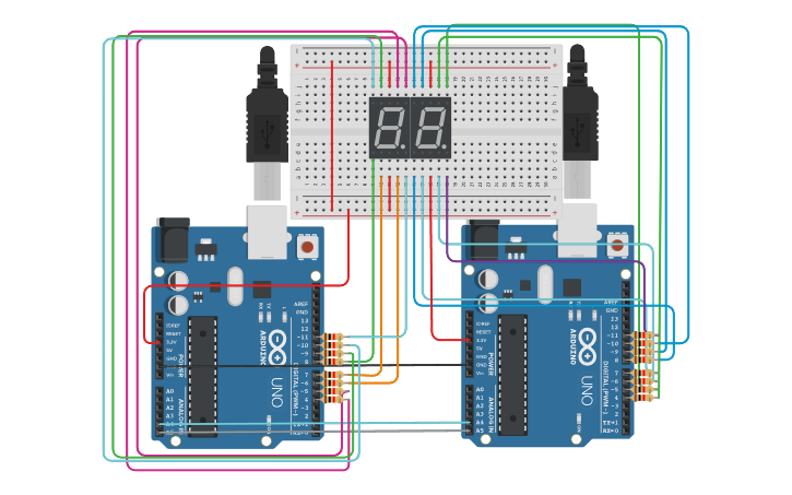 Circuit Design 00 99 Timer Tinkercad
