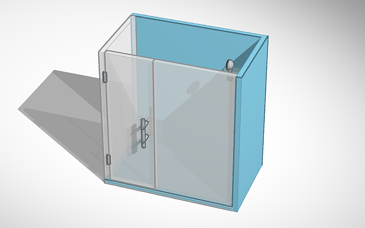 3D design Shower - Tinkercad