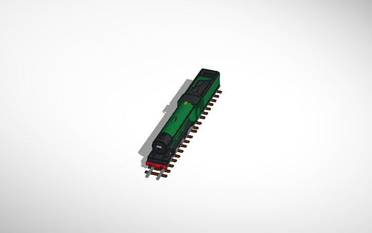 3D design A-3 Pacific, Flying Scotsman | Tinkercad