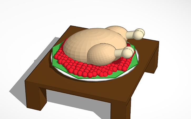 3D design #Thanksgiving | Tinkercad