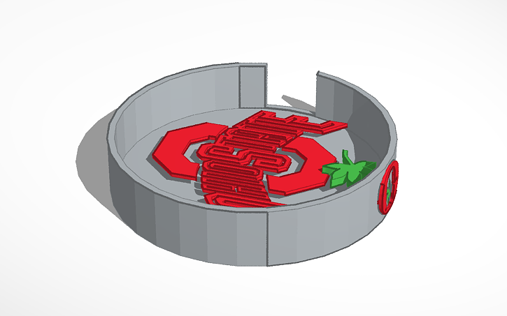 3D design Copy of Ohio State Buckeyes | Tinkercad