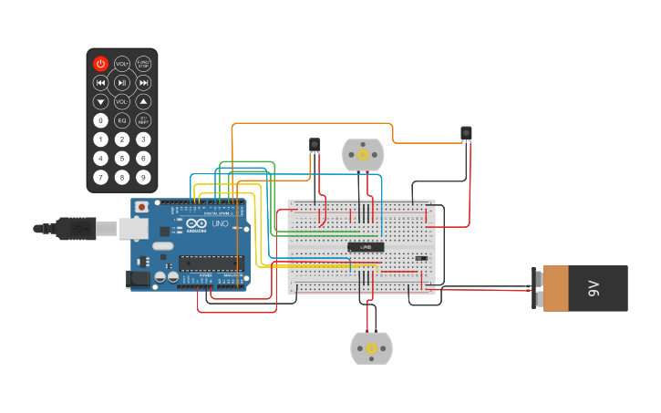 Circuit design Lift | Tinkercad