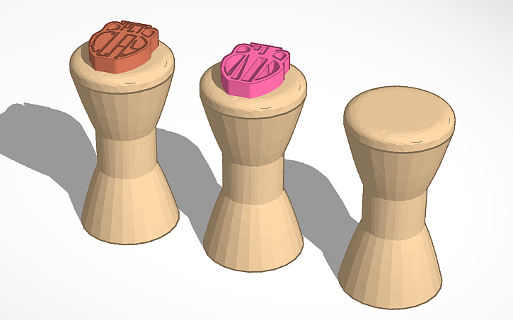 3D design Stamper - Tinkercad