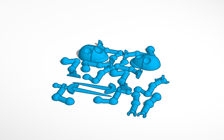 3D design Split Dwarven Battle Mech #Multi-verse | Tinkercad