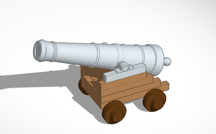 3D design Cannon - Tinkercad