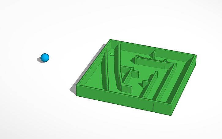 3D design Amazing Ball Maze | Tinkercad