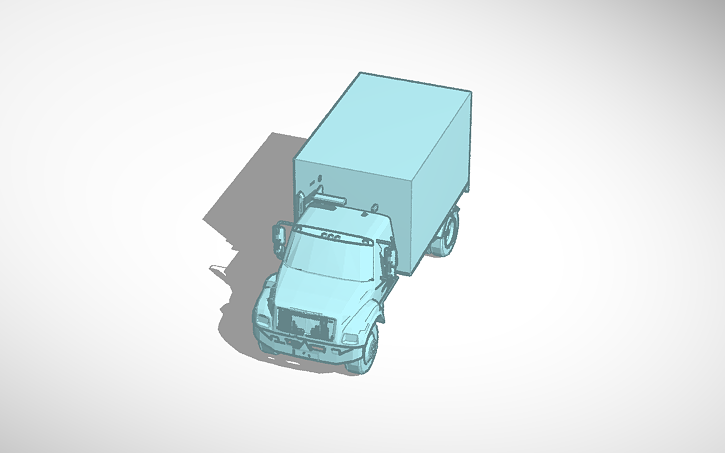 3D design International Delivery Truck - Tinkercad