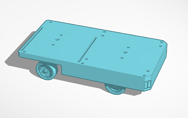 3D design Sandmann vehicle platform public - Tinkercad