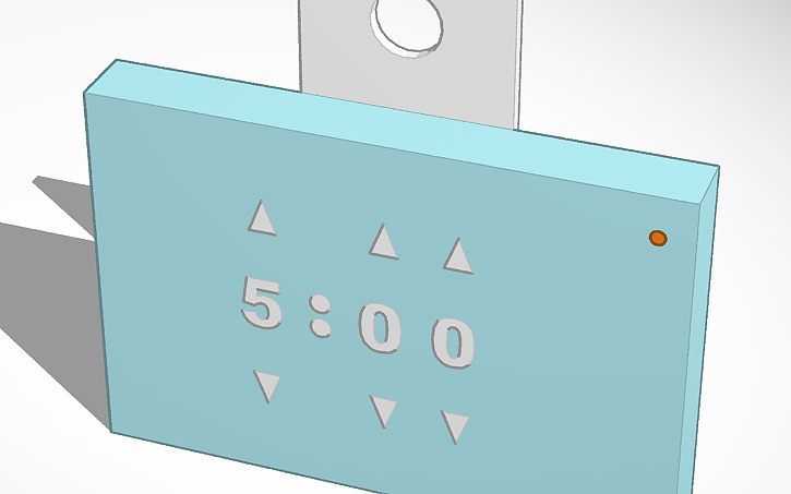 3d Design Shower Timer Tinkercad 0962