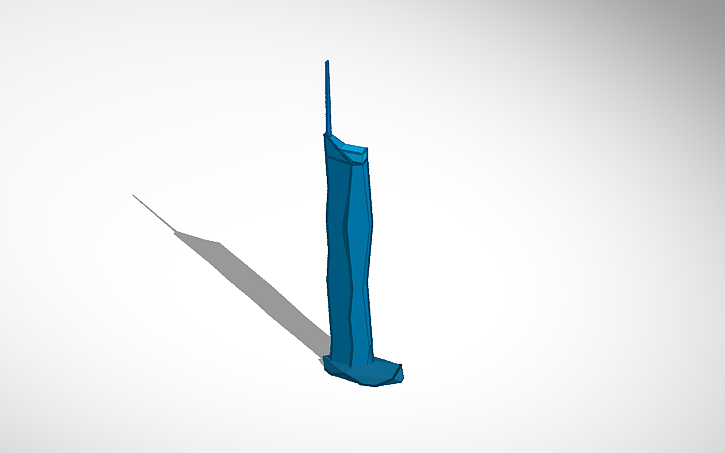 3D design Merdeka PNB 118 - Tinkercad