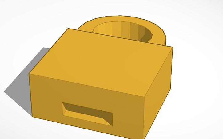 3d Design Lock Tinkercad