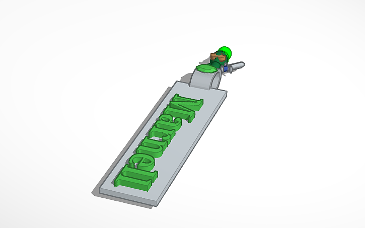 3D design Name Tag | Tinkercad