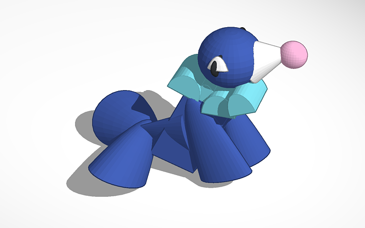 3D design Pokemon Popplio | Tinkercad
