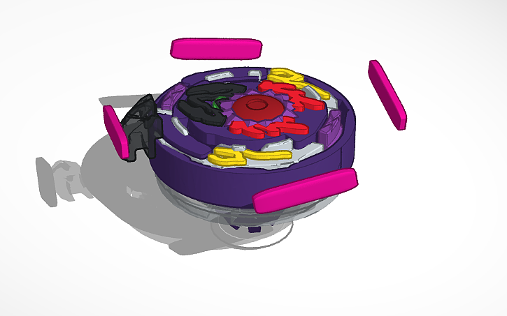 3D design Copy of the last bey of beyblade burst barricade lucifer ...