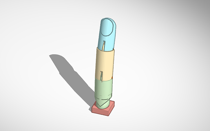 3D design Finger Articulation - Tinkercad