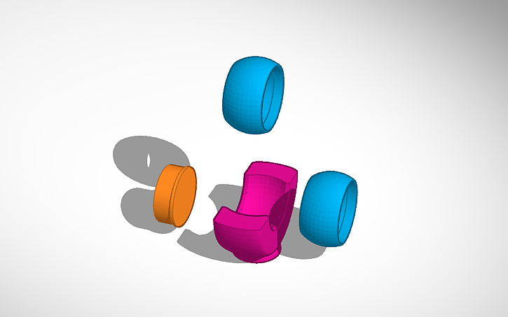 3D design Flange Bearing Pivot Mount | Tinkercad