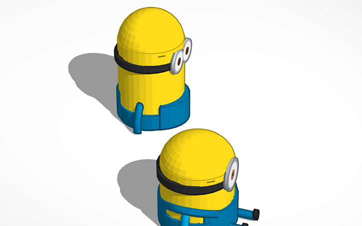 3D design minions | Tinkercad