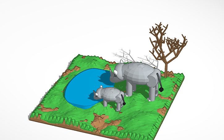 3D design animal - Tinkercad