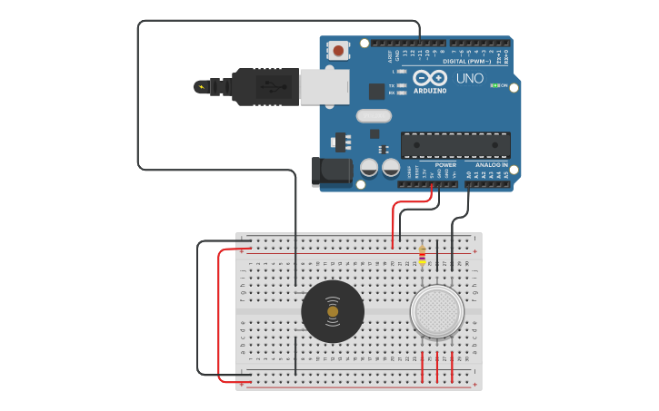 Circuit design Taller Arduino - Santiago Tellez - Tinkercad