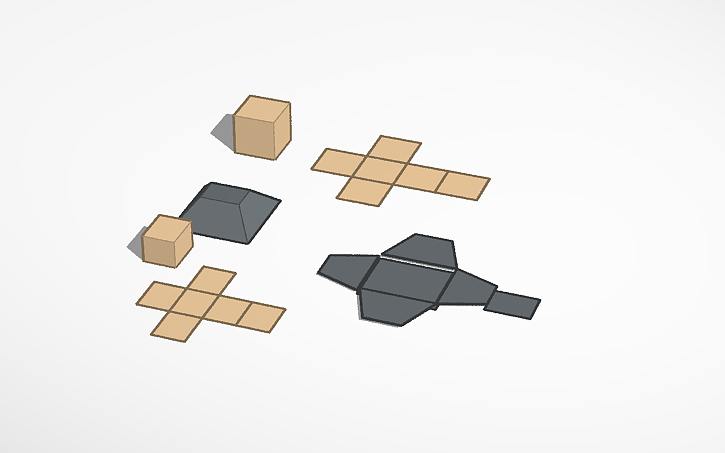 3D design Nets - Tinkercad