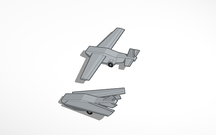 3D design Flying Car - Tinkercad