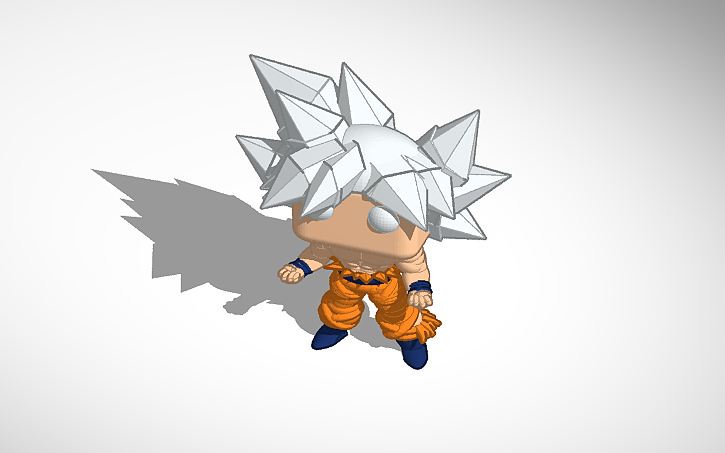 3D design Funko dragoon ball - Tinkercad