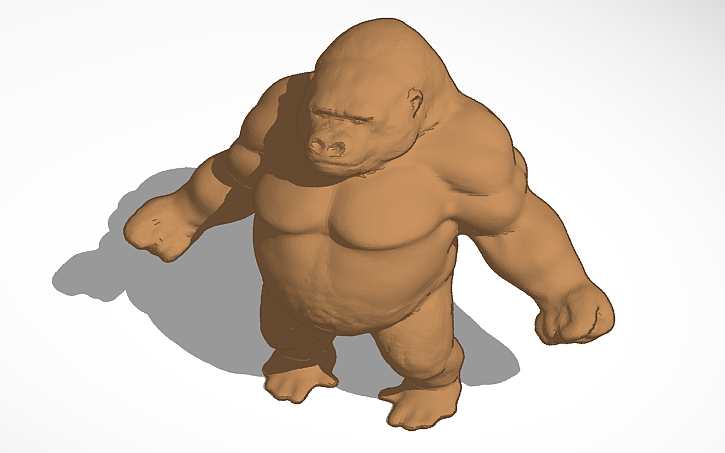 3D design George's Monkey - Tinkercad