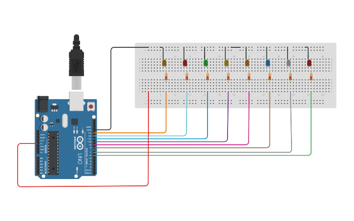 Circuit design Proyectos Arduino - Tinkercad