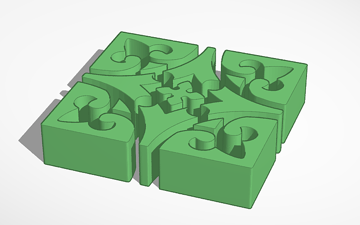 3D design pattern - Tinkercad