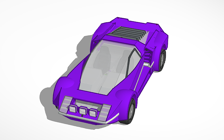 3D design Rego Apogee Rally Car - Tinkercad