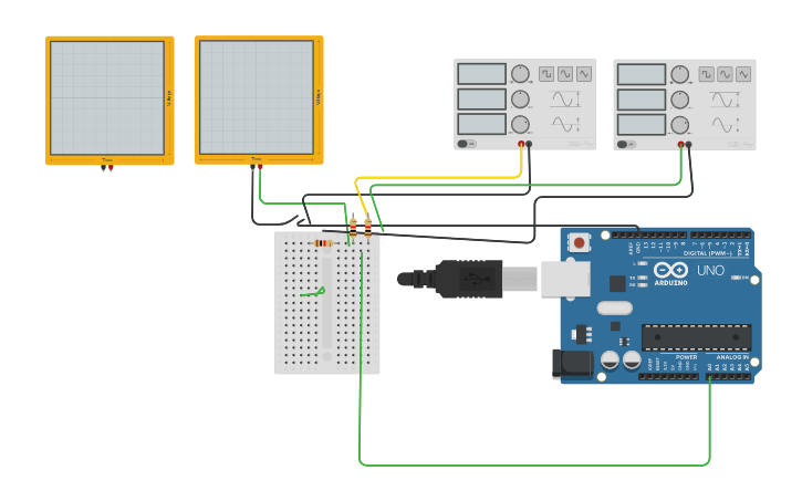 Circuit design Passa Baixa - Tinkercad