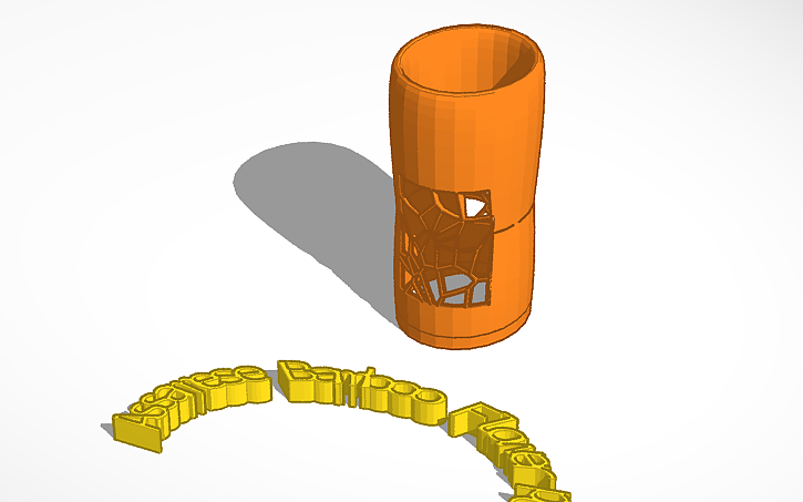 3D design Assamese Flower Pot | Tinkercad