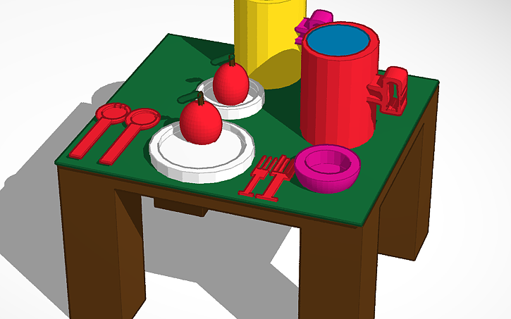 3D design we eating good - Tinkercad