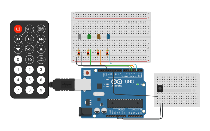 Circuit Design Ir Remote Tinkercad