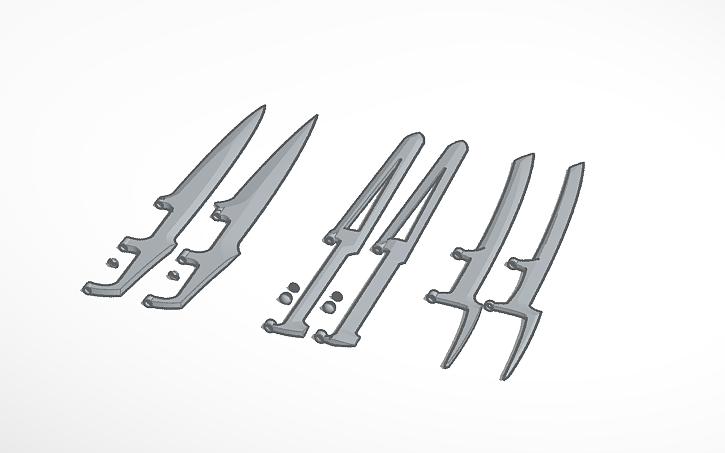 3D design Beast Blades | Tinkercad