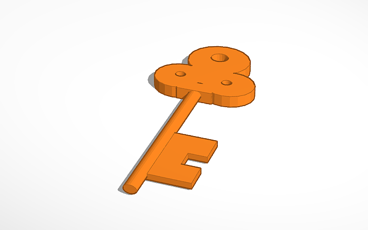 3D design key | Tinkercad