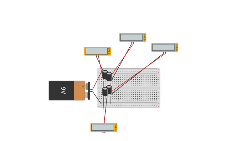 Circuit design circuito paralelo | Tinkercad