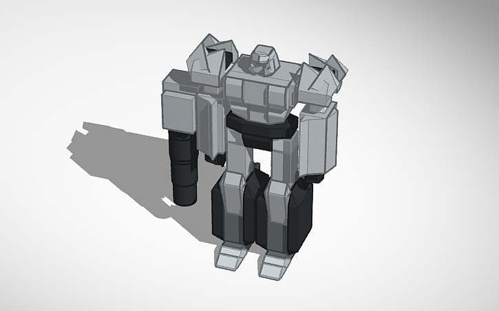 3D design Copy of Copy of megatron - Tinkercad
