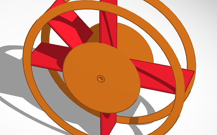 3D design Roda hidráulica V5 | Tinkercad