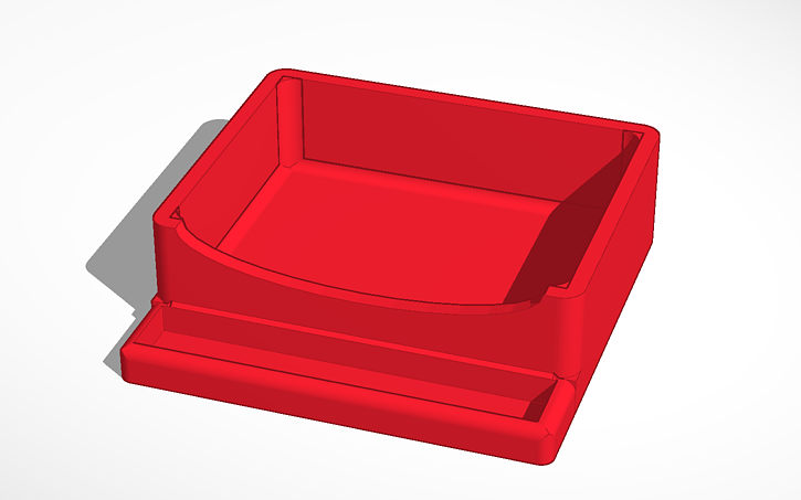 3D design Dice Rolling Tray - Tinkercad