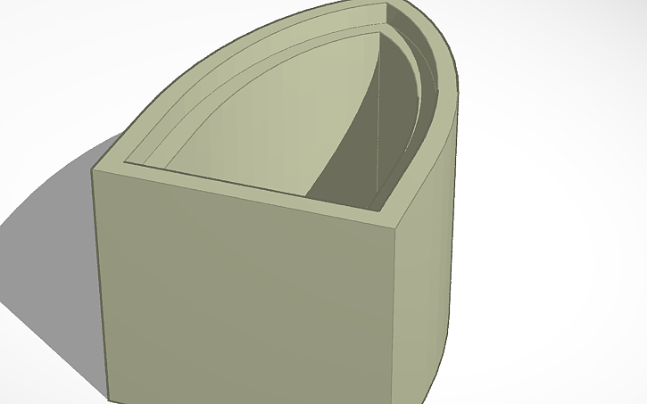 3D design Icon Case 2 - Tinkercad