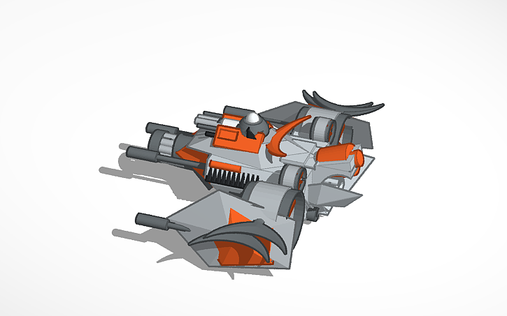 3D design Spaceship - Tinkercad