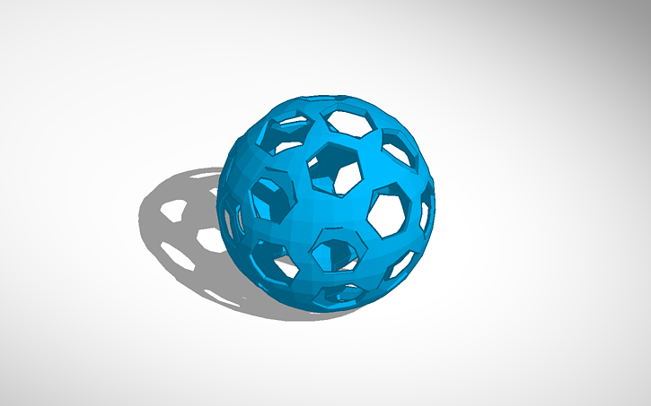 3D design Ball - Tinkercad