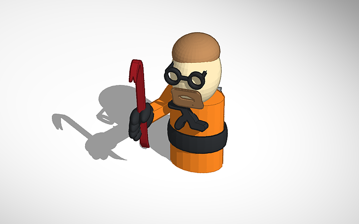 3D design Gordon Freeman - Tinkercad