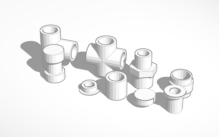 3D design pvc - Tinkercad