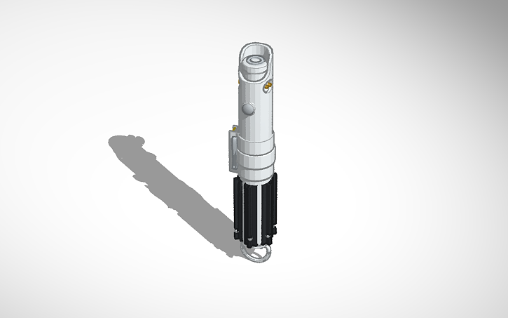 3D design Lightsaber - Tinkercad