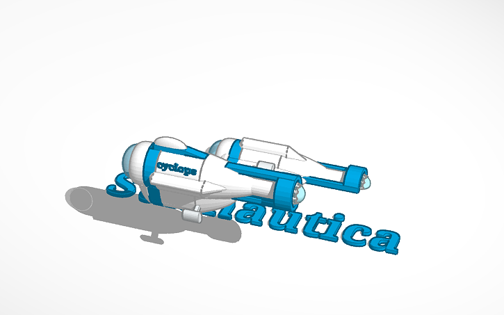 3D design Cyclops Subnautica - Tinkercad